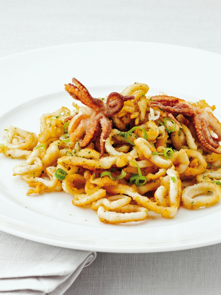 Recept "Gebakken pijlinktvis" | njam!